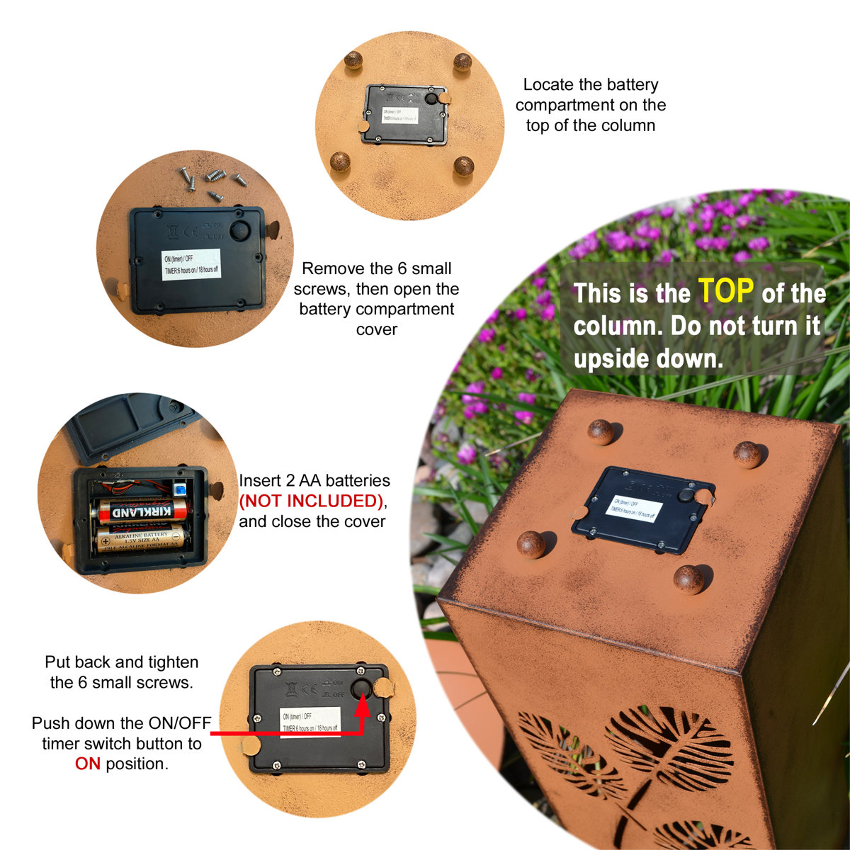 Bayou Breeze Skedee Planter Dish Bowl and Timer Pedestal & Reviews ...