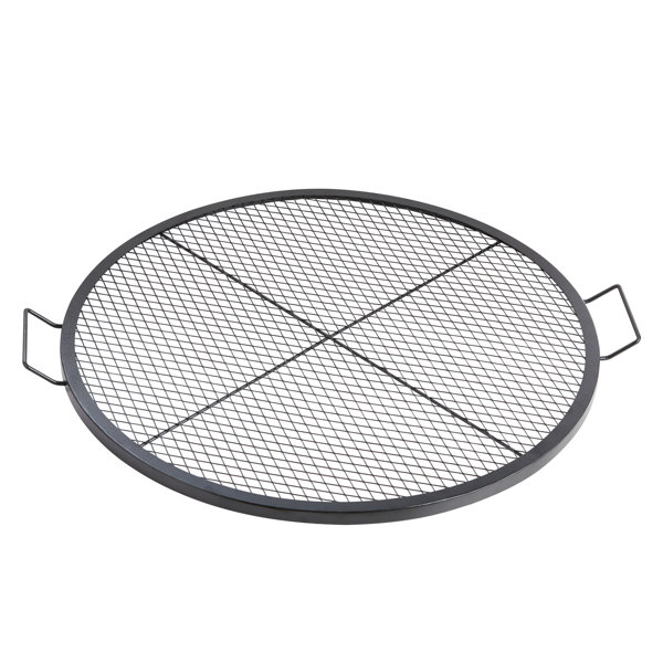 VEVOR Round Alloy Steel Fire Pit Log Grate & Reviews | Wayfair
