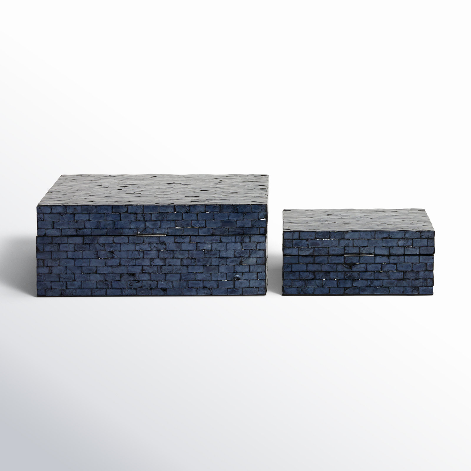 Joss & Main Mandy Shell 2 Piece Decorative Box Set & Reviews | Joss & Main