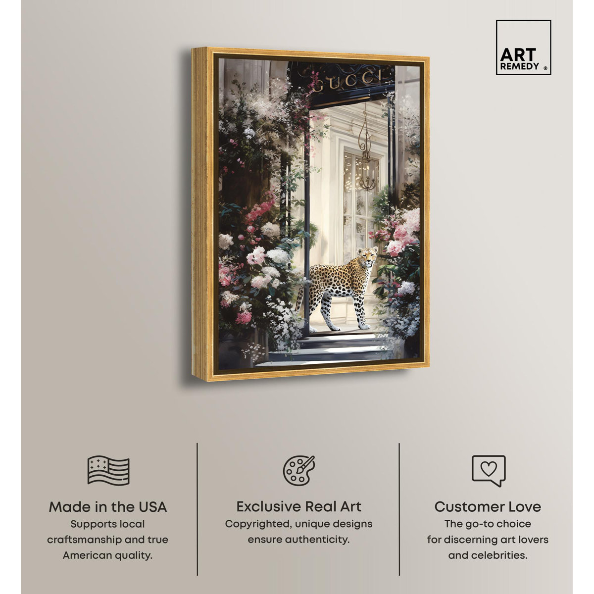 Art Remedy Flower Storefront Canvas Fashion Designer Wall Art by Art ...