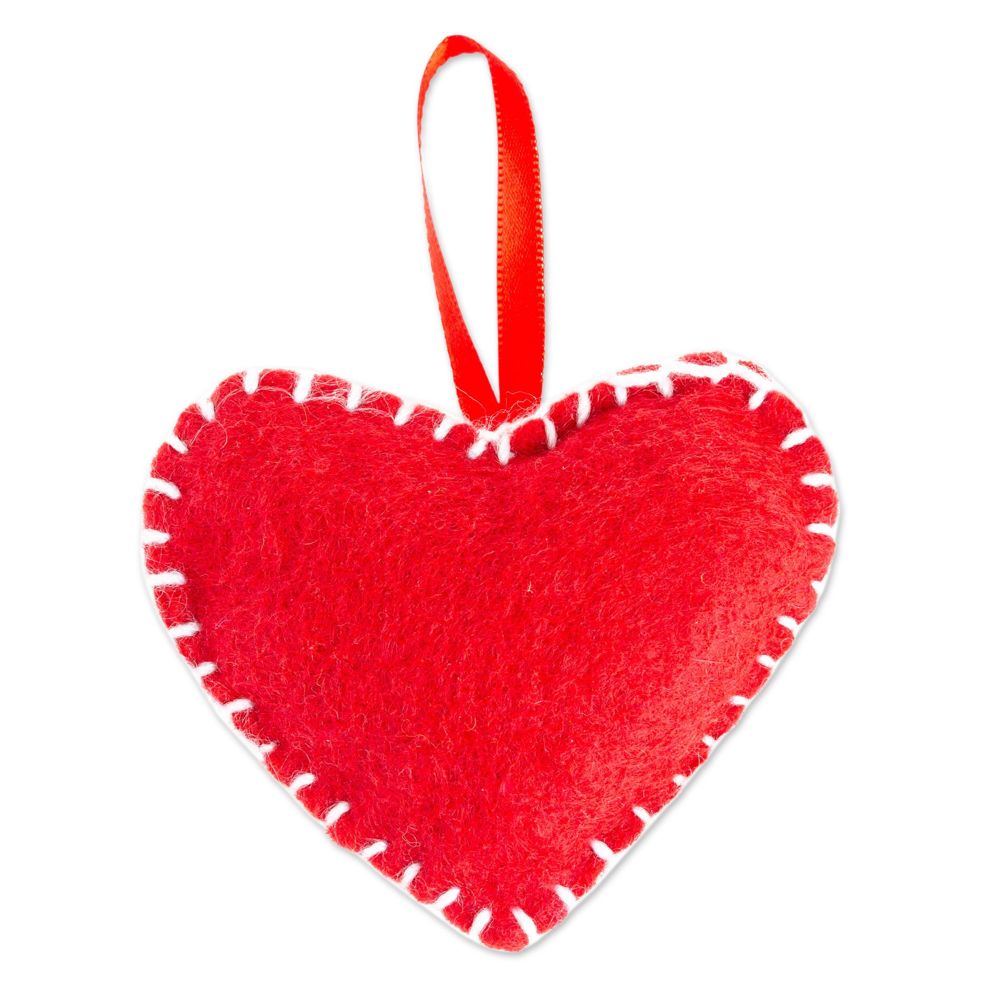The Holiday Aisle® Handmade Red Emotion Felt Ornament - Wayfair Canada