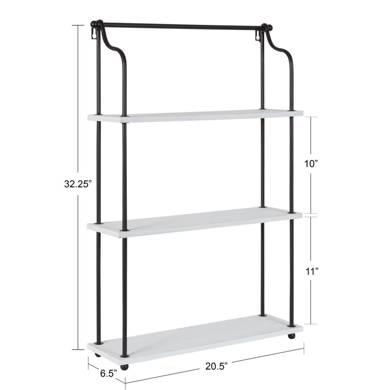 17 Stories Edlingham 20.47'' W Metal Shelving Unit & Reviews | Wayfair
