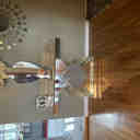 Everly Quinn Amla 47.25" Mirrored Glass Console Table Entryway Living ...