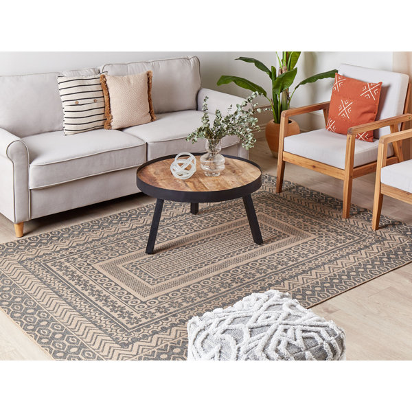 Bloomsbury Market Orosi Geometric Beige/Grey Rug | Wayfair.co.uk