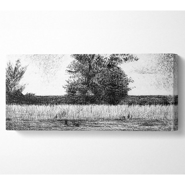 Rosalind Wheeler Seurat The Trees - Wrapped Canvas Panoramic Print ...