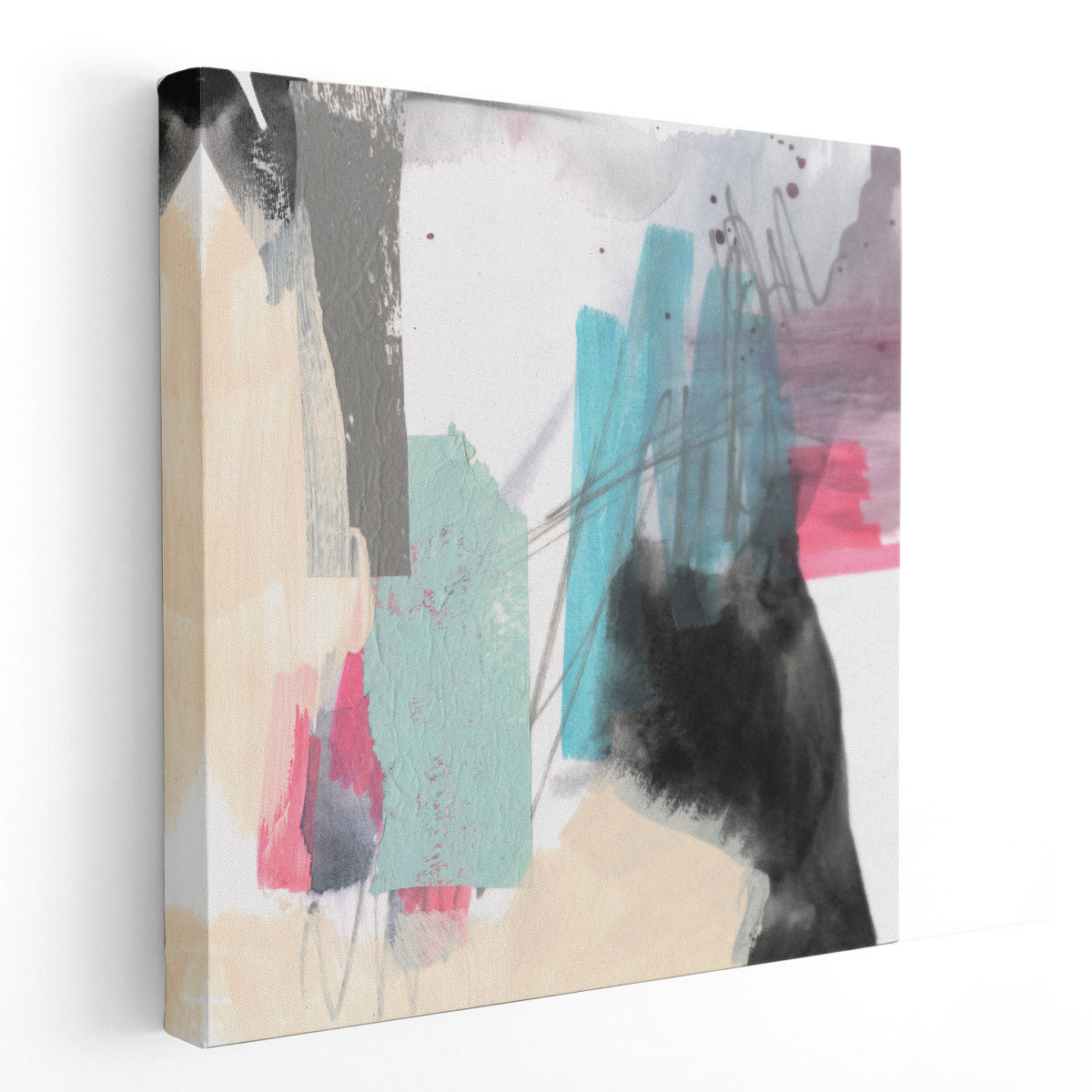 Ivy Bronx Punk Rock Collage I - Canvas Print Wall Art | Wayfair