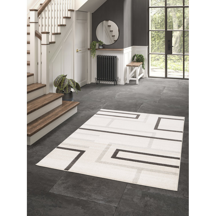 Ivy Bronx Bendooragh Grey/Beige/Black Rug | Wayfair.co.uk