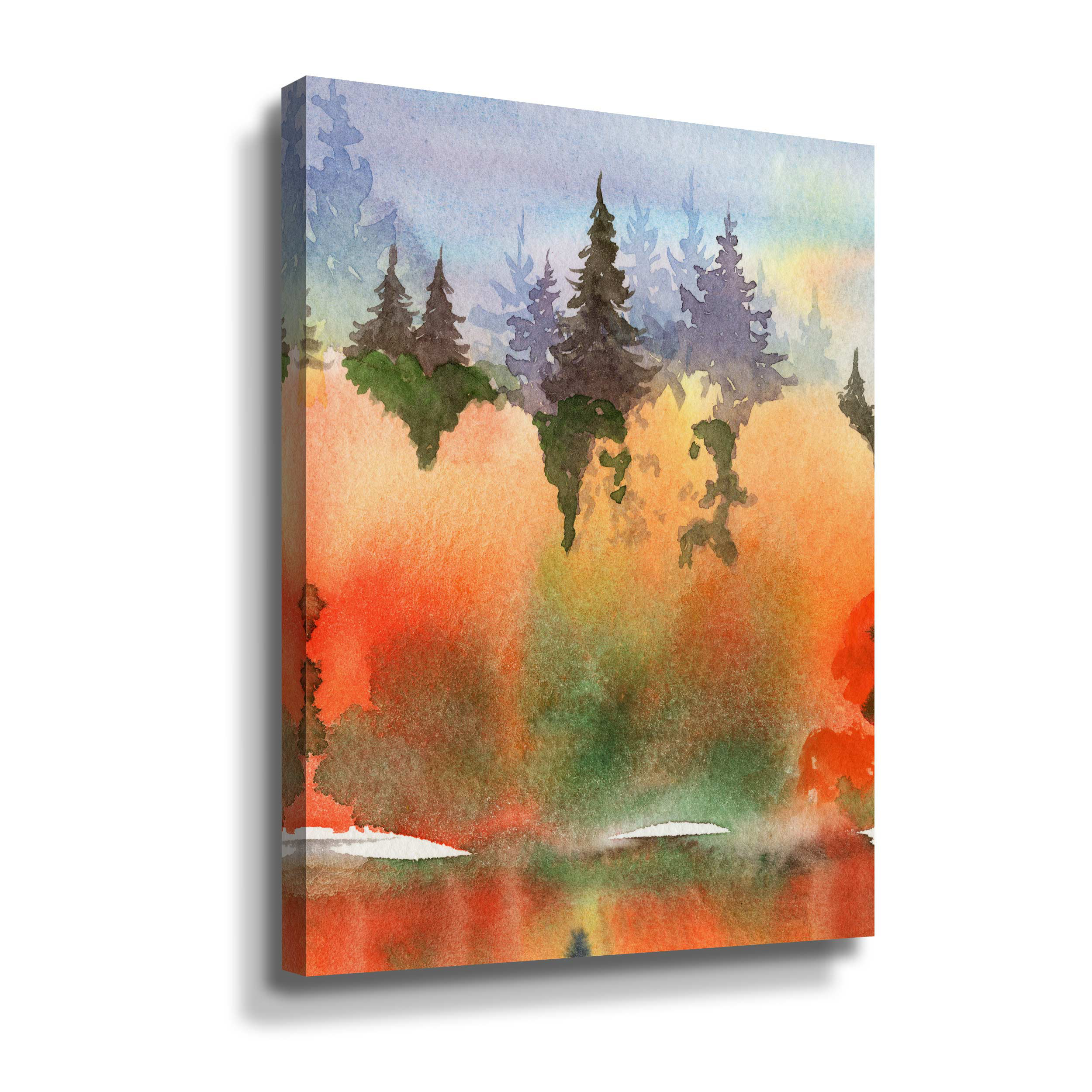 Millwood Pines Pine Trees And Autumn Colors | Wayfair