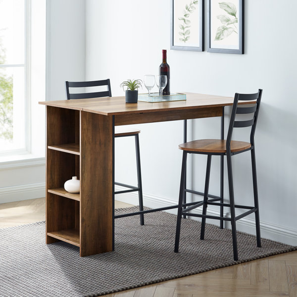 Ebern Designs Garcia 3 - Piece Extendable Dining Set & Reviews | Wayfair