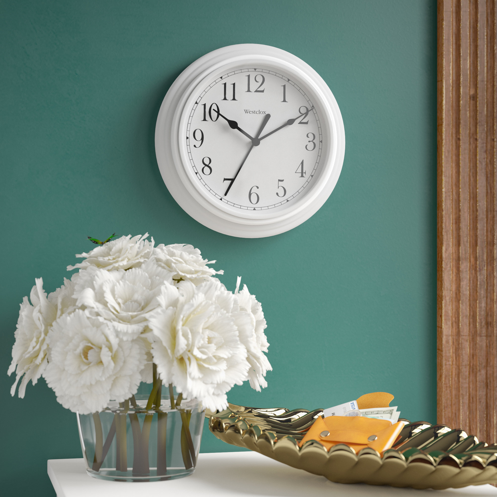 Winston Porter Aric Wall Clock & Reviews | Wayfair