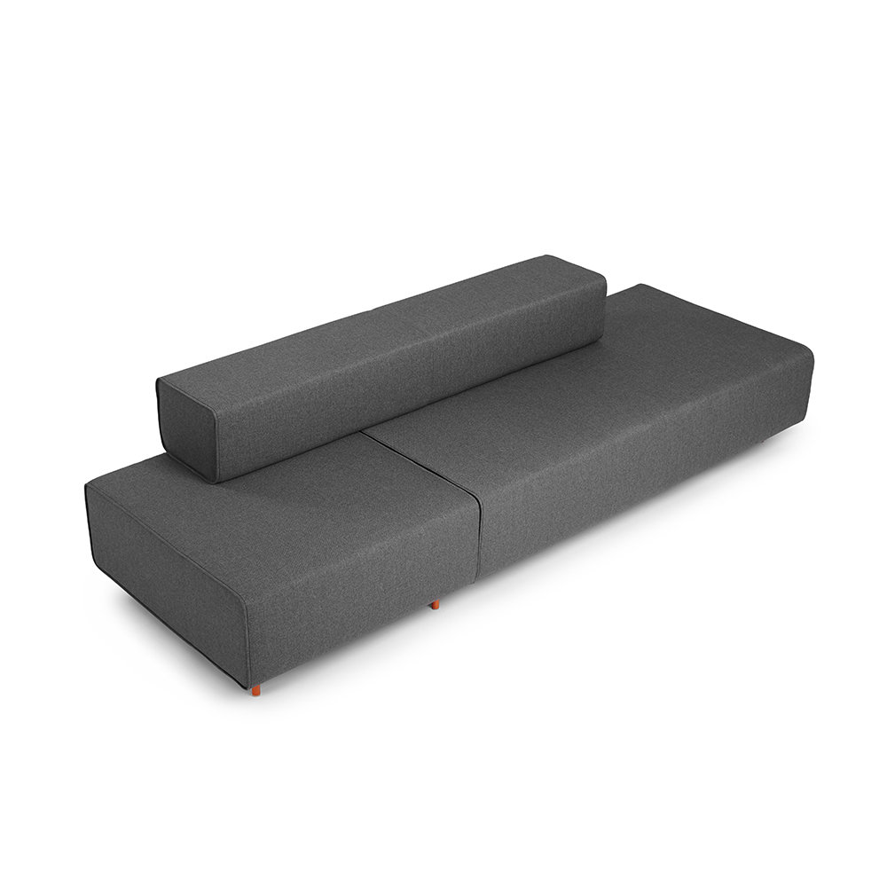 Poppin Block Party Sofa, Shimmy | Wayfair