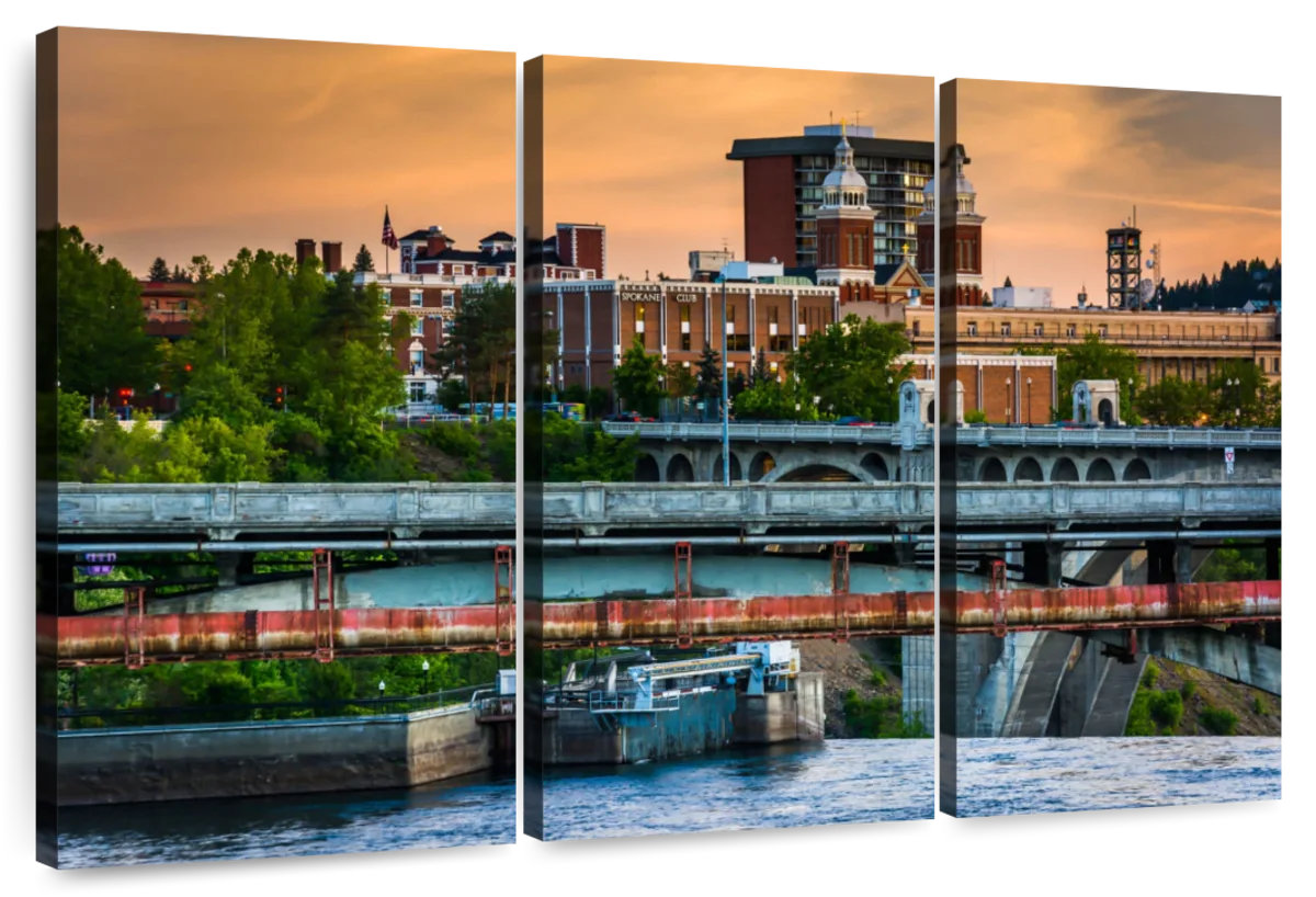 Latitude Run® Spokane City At Sunset | Wayfair