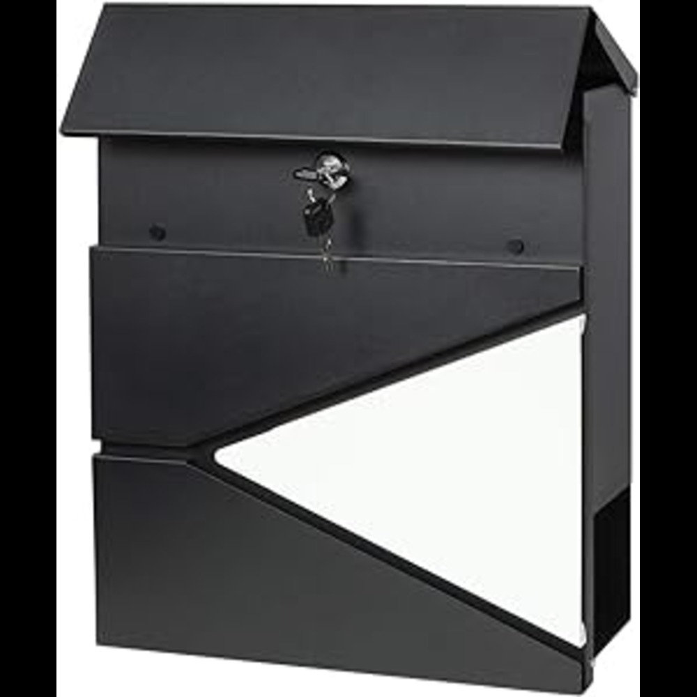 Invenitiah Lockable Mailboxes With Keys,Wall Mounted Mail Box With ...