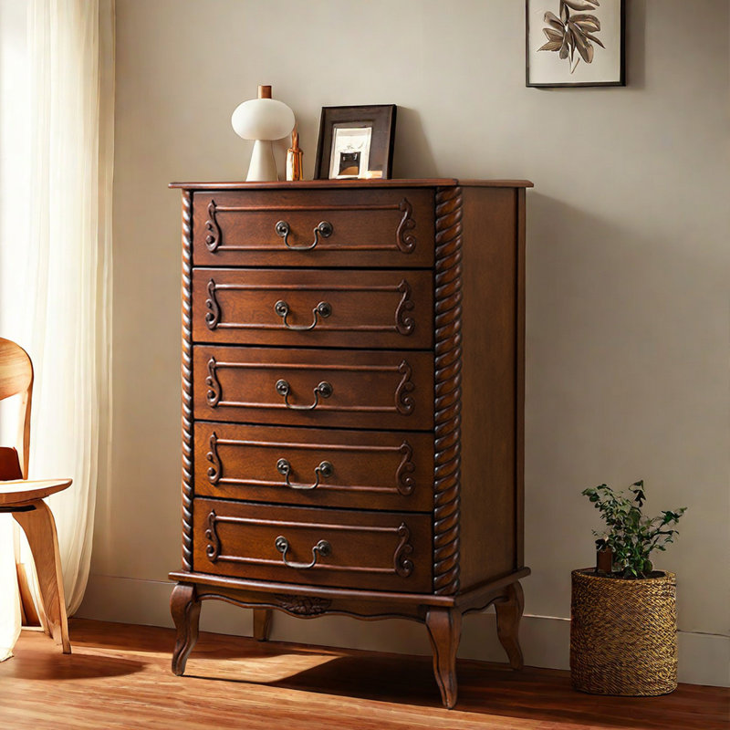 Canora Grey Adelmo Solid Wood Accent Chest | Wayfair