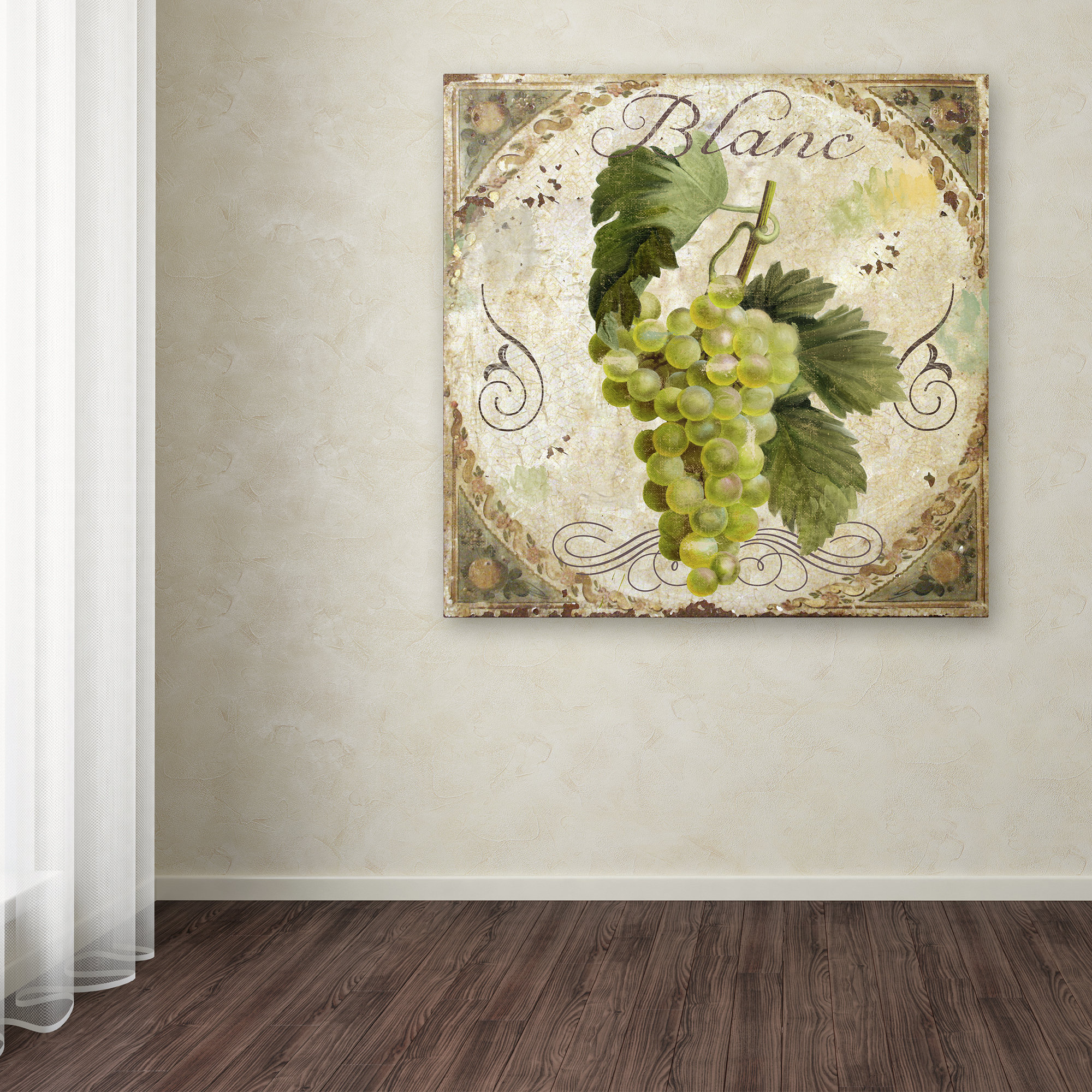 Lark Manor™ Jadaya 'Tuscany Table Blanc' by Color Bakery Graphic Art on ...