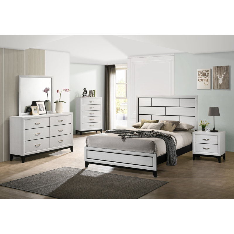 Latitude Run® Standard 6 Piece Bedroom Set & Reviews | Wayfair