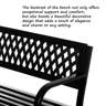 Charlton Home® Johansson Park Bench & Reviews | Wayfair