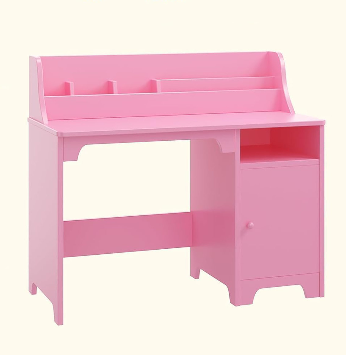 Harriet Bee Kids Desk And Chair Set,study Desk For Kids With Hutch ...