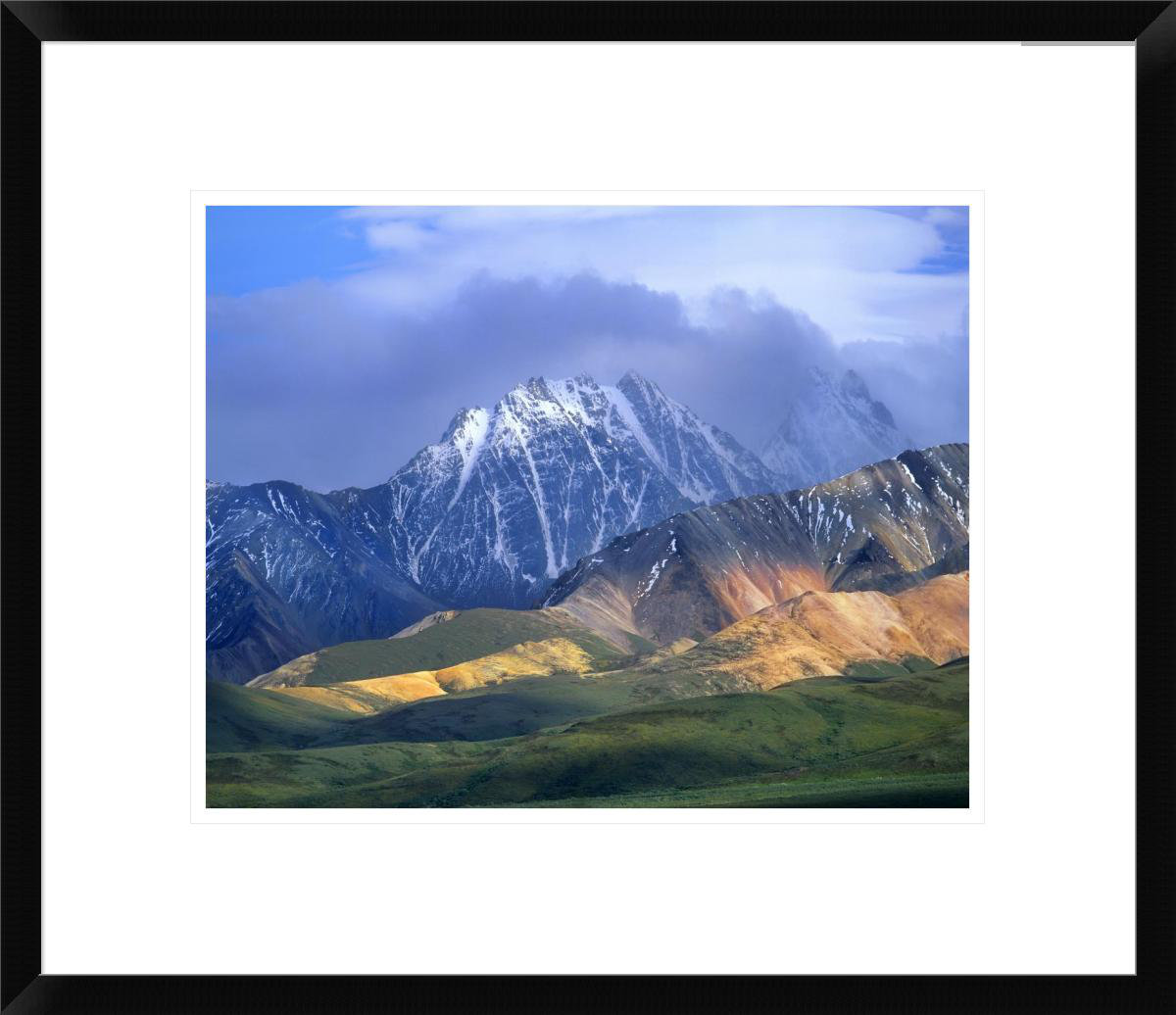 Global Gallery Alaska Range and Foothills, Denali National Park, Alaska ...