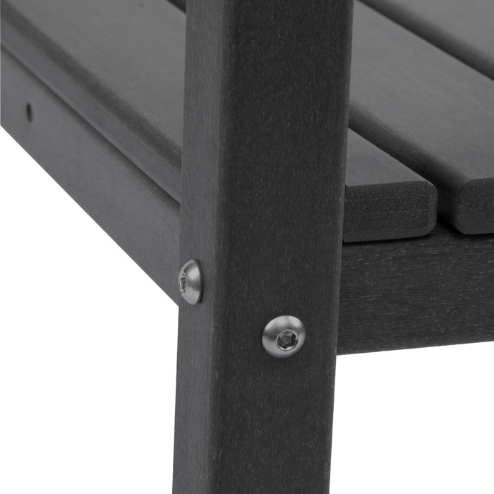 Winston Porter Mkiyah Square 18.45'' L x 18.45'' W Outdoor Side Table ...