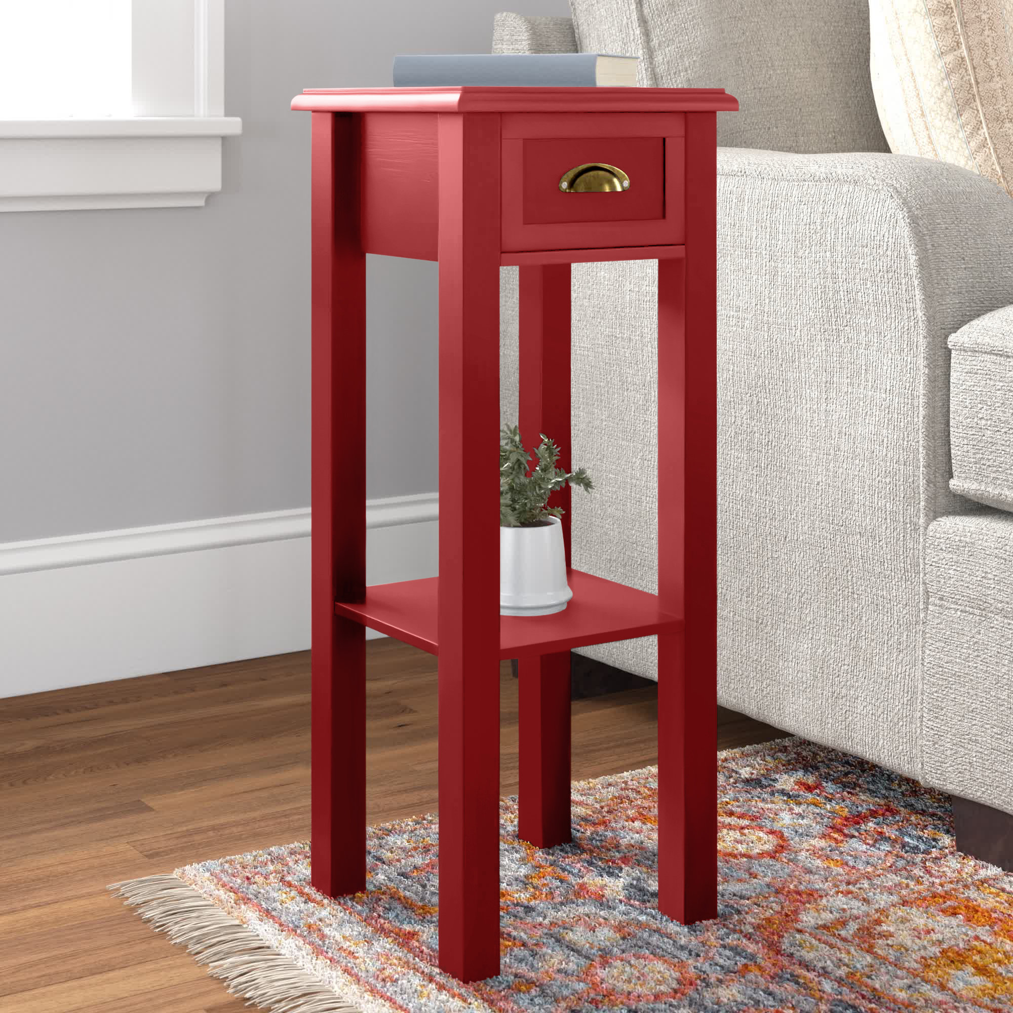 Three Posts™ Kolb End Table with Storage & Reviews | Wayfair