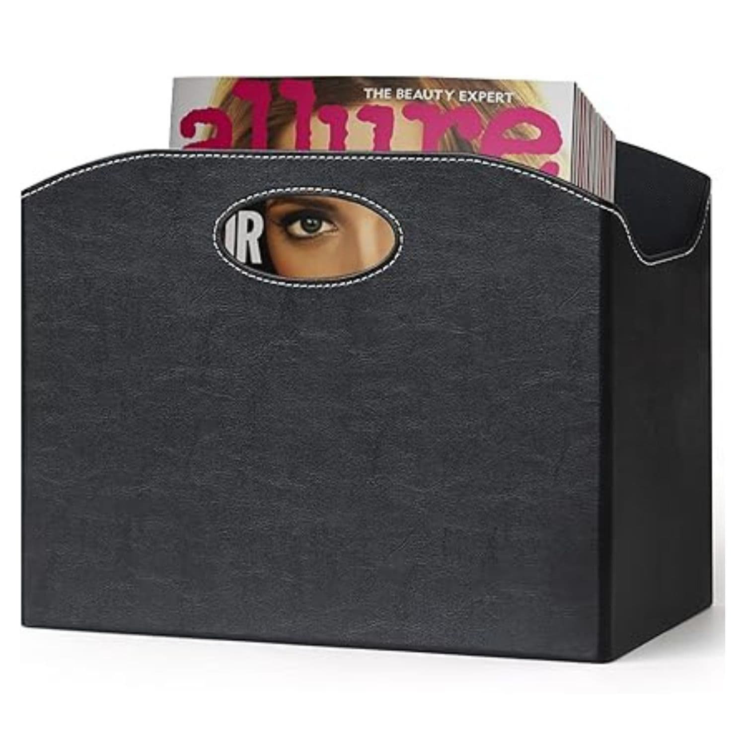 Rebrilliant Foldable PU Leather Magazine & File Holder | Wayfair