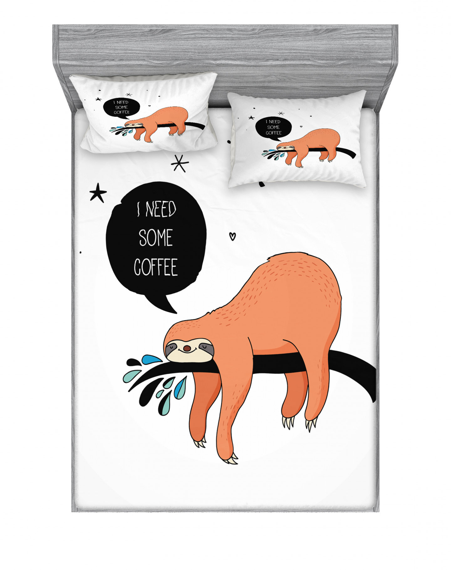 Ambesonne Animal Australian Bear Type Lazy Shy Smiling Spirit Animal ...