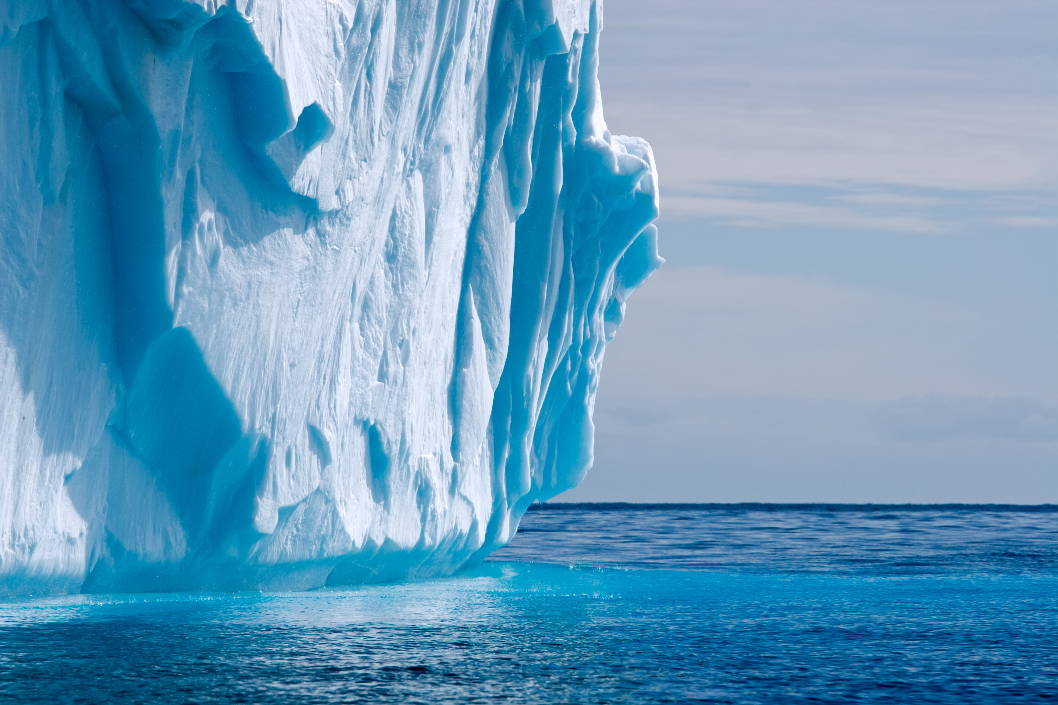 Ebern Designs Melting Iceberg - Wrapped Canvas Photograph | Wayfair