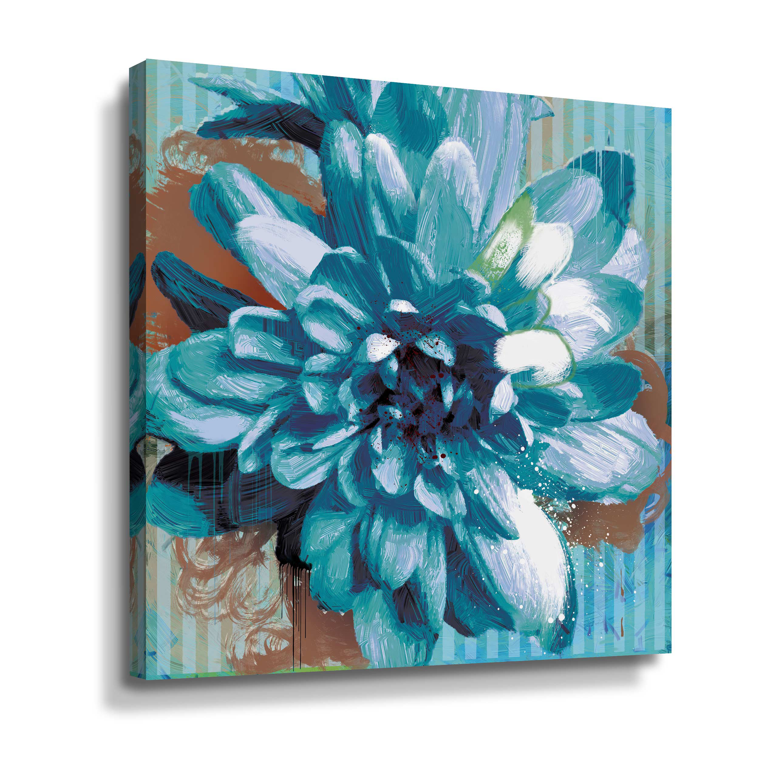 Winston Porter Boom Bloom No. 1 - Graphic Art on Canvas | Wayfair