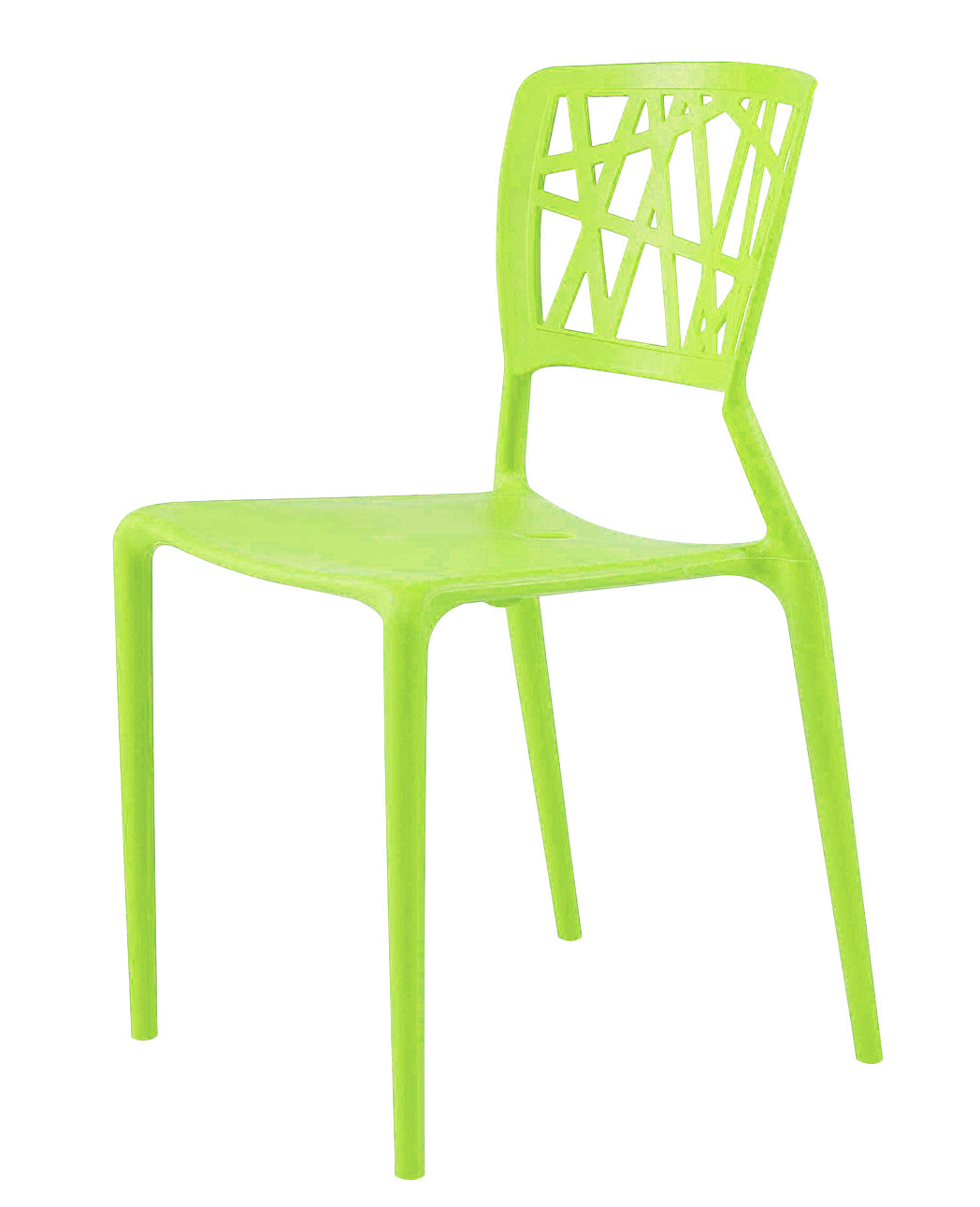 DecoScape Phoenix Outdoor Stackable Dining Side Chair & Reviews ...