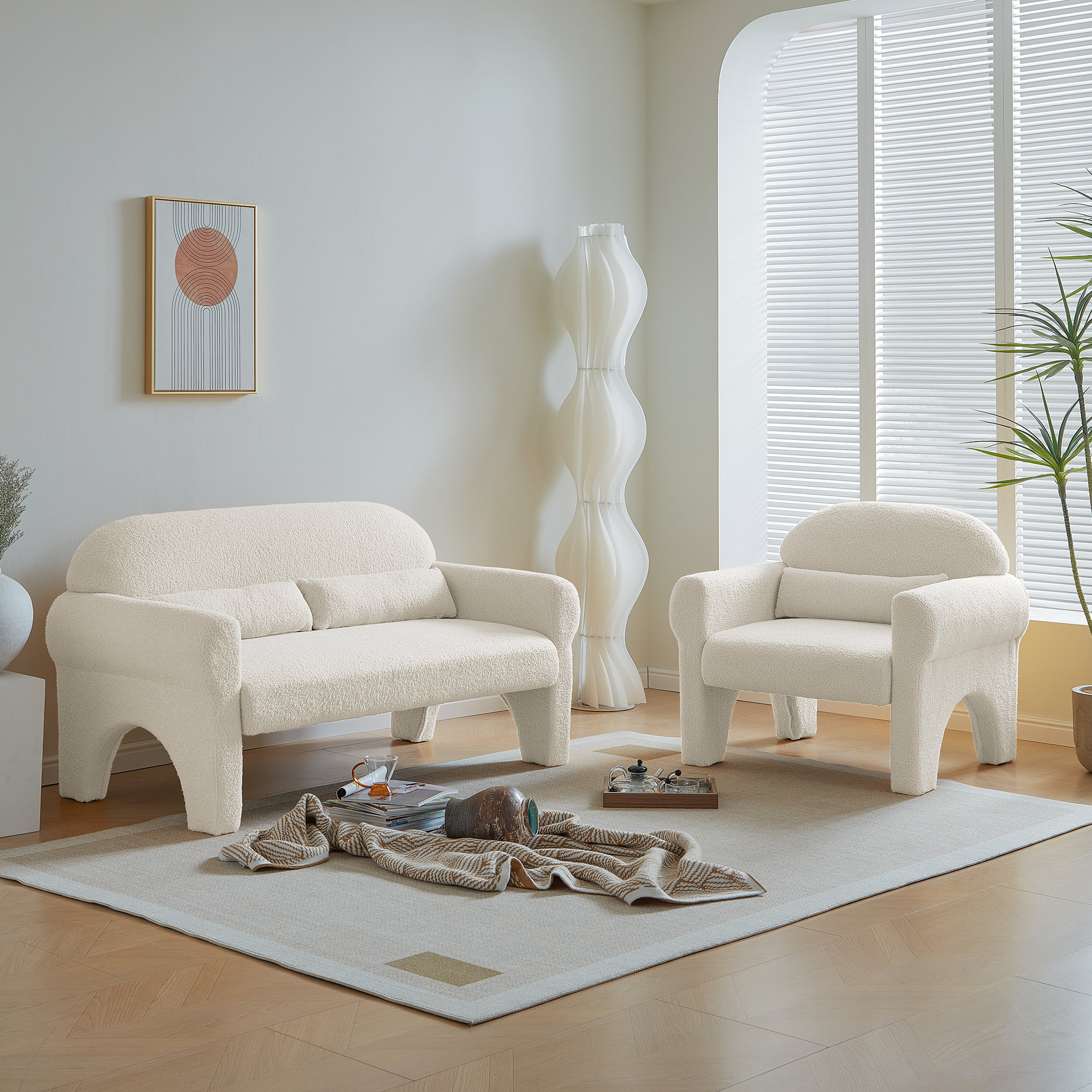 Mercer41 Davell 2 Piece Living Room Set | Wayfair