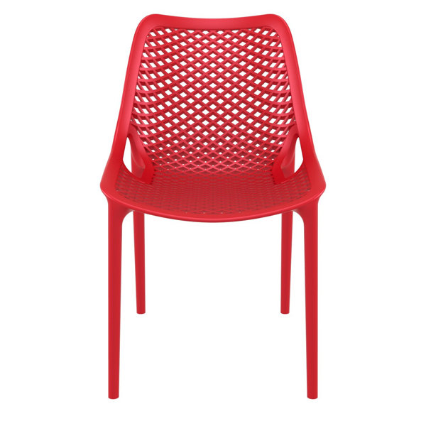 AllModern Farrah Outdoor Stacking Dining Side Chair & Reviews | Wayfair