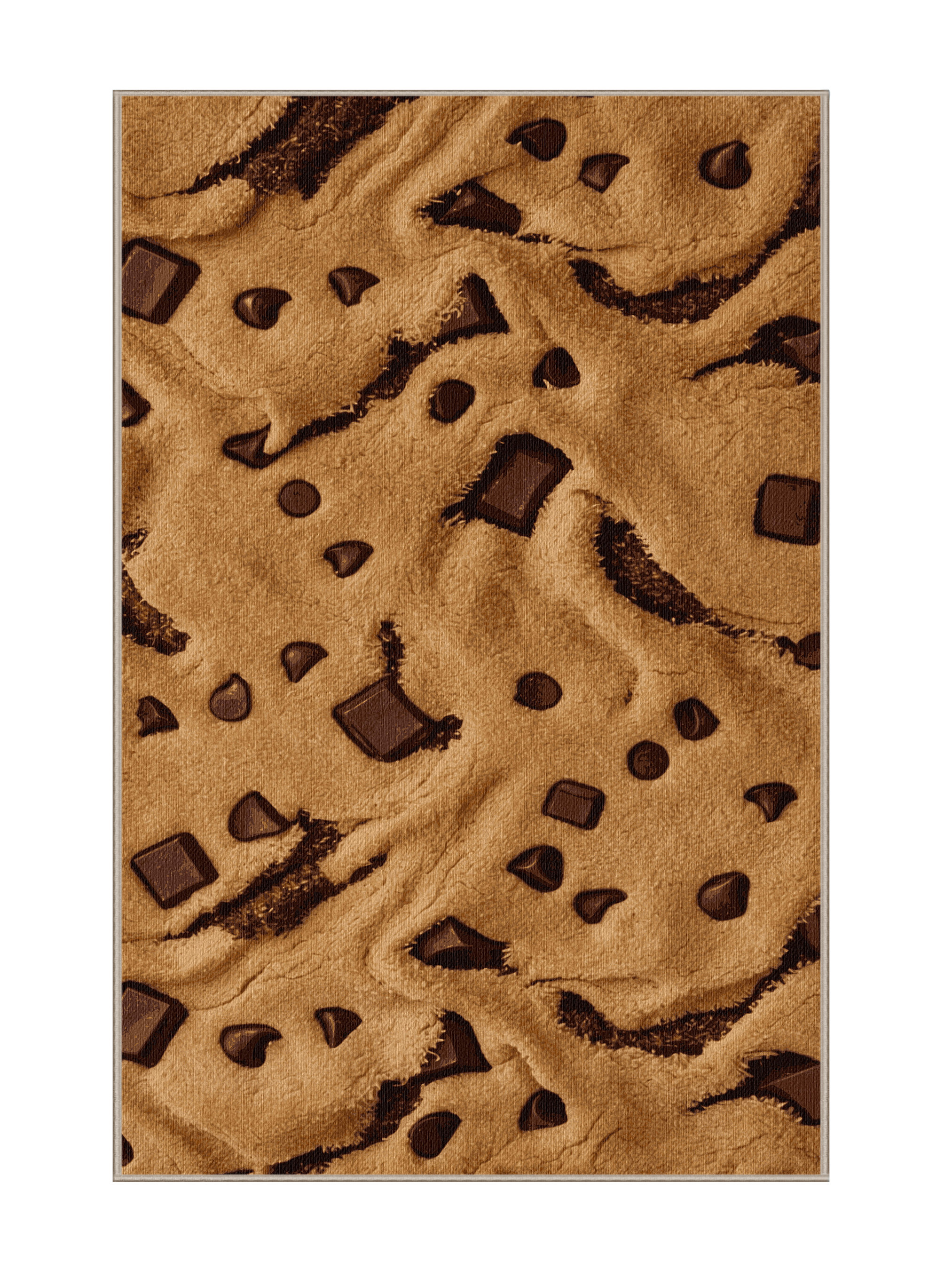 One Allium Way® Washable Edible cookie dough Desserts Area Rug | Wayfair