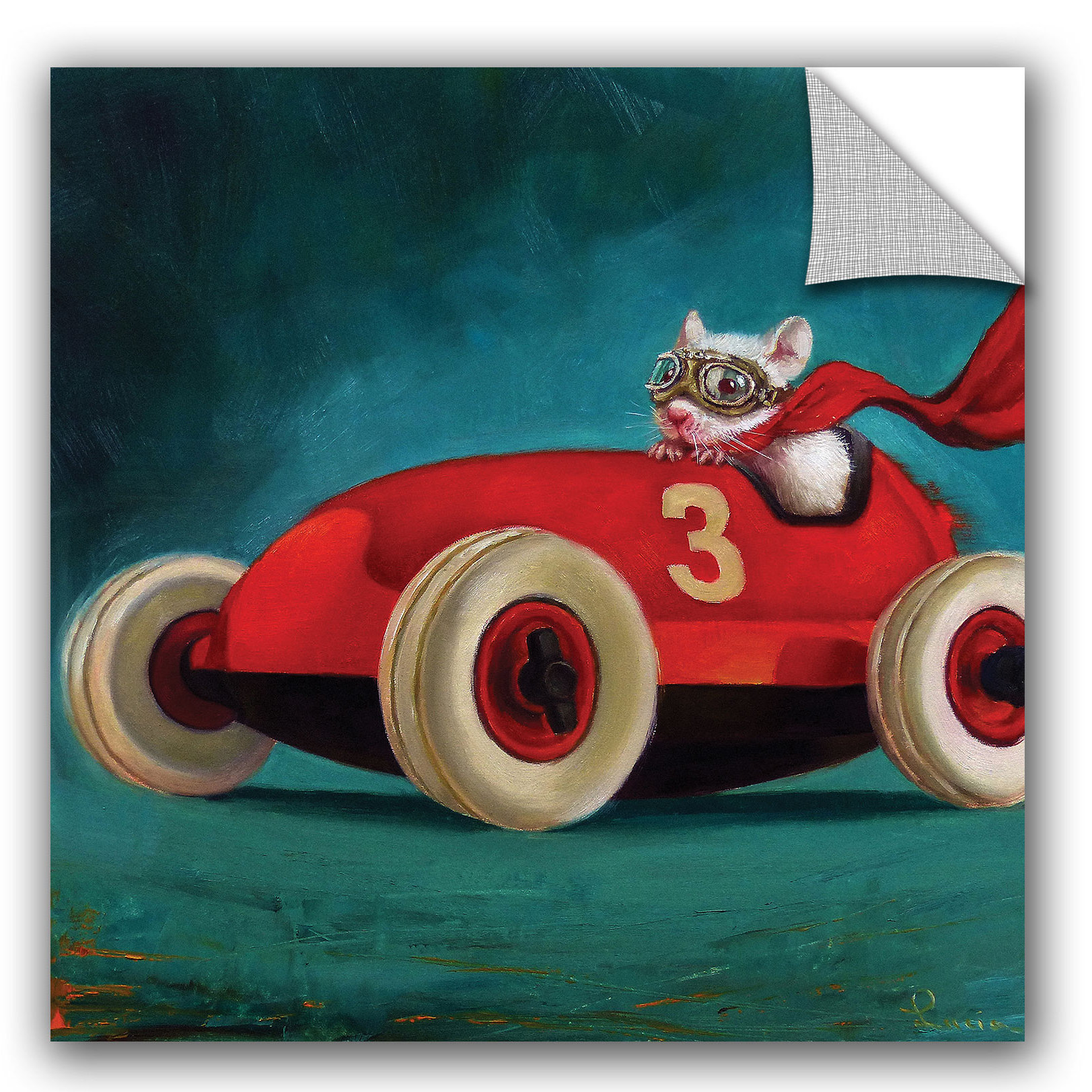 Trinx Poynor Speed Race Wall Decal - Wayfair Canada