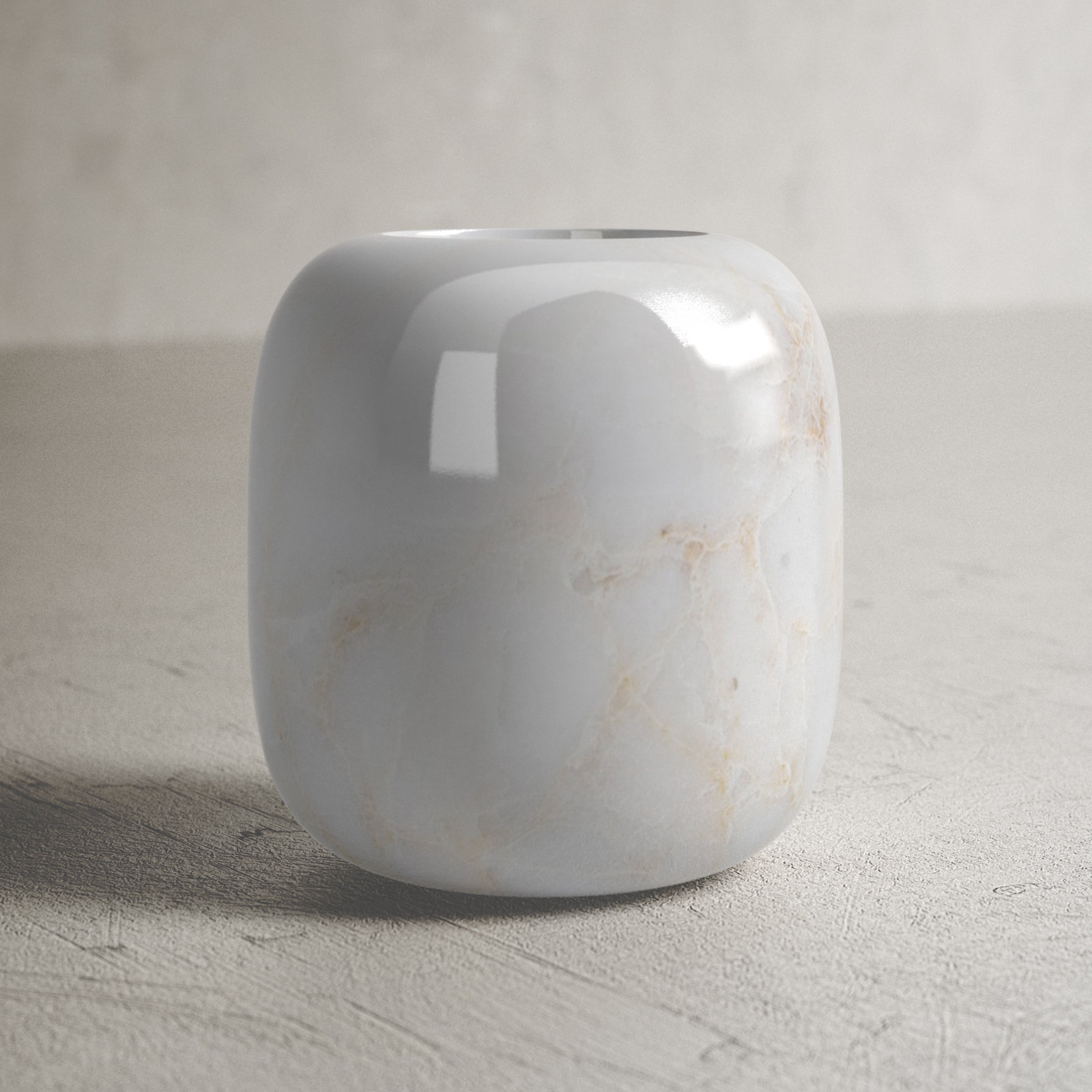 Birch Lane™ 4'' H Stone Tabletop Votive Holder | Wayfair