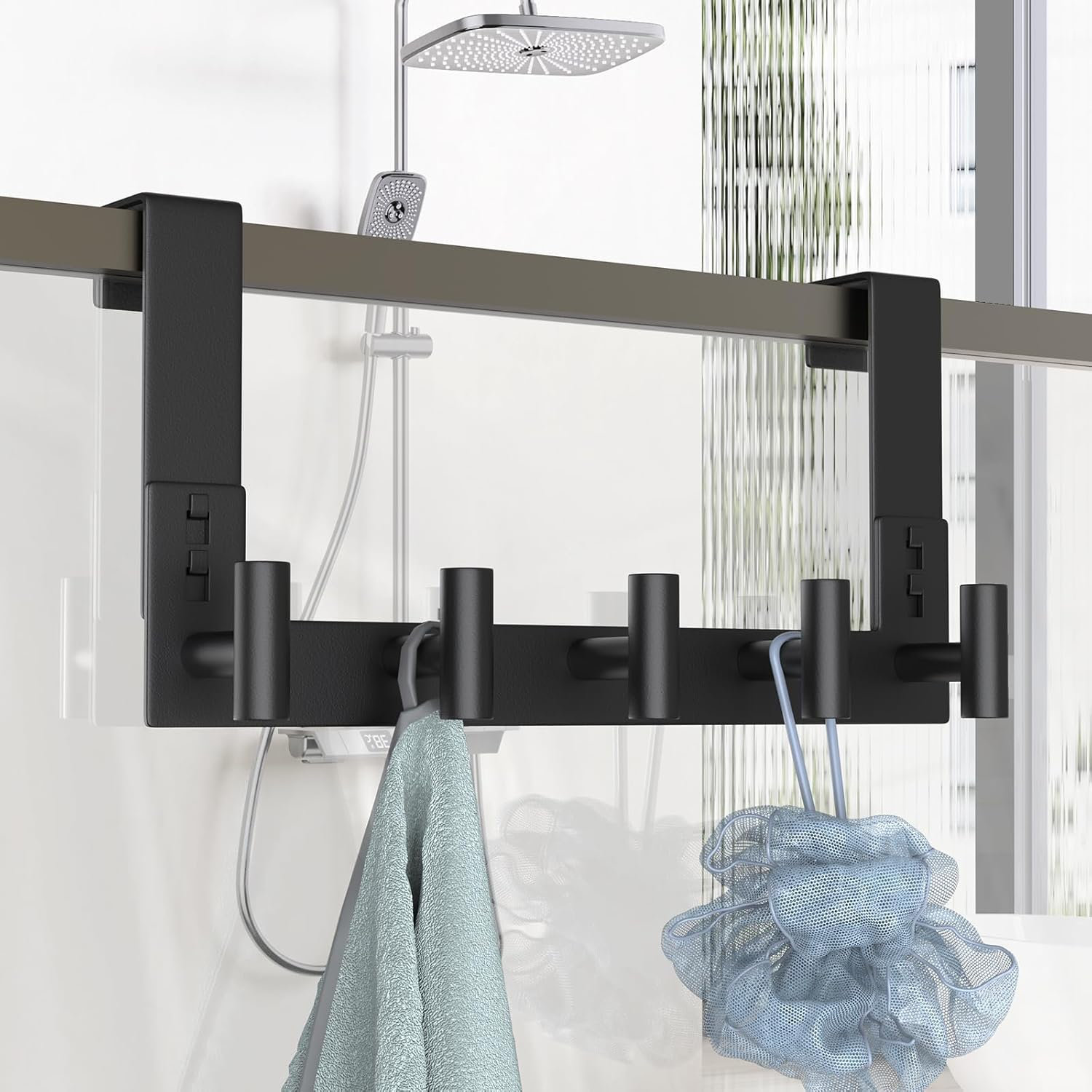 Latitude Run® Over The Door Hooks, Door Hanger Hook for Hanging, Coat ...