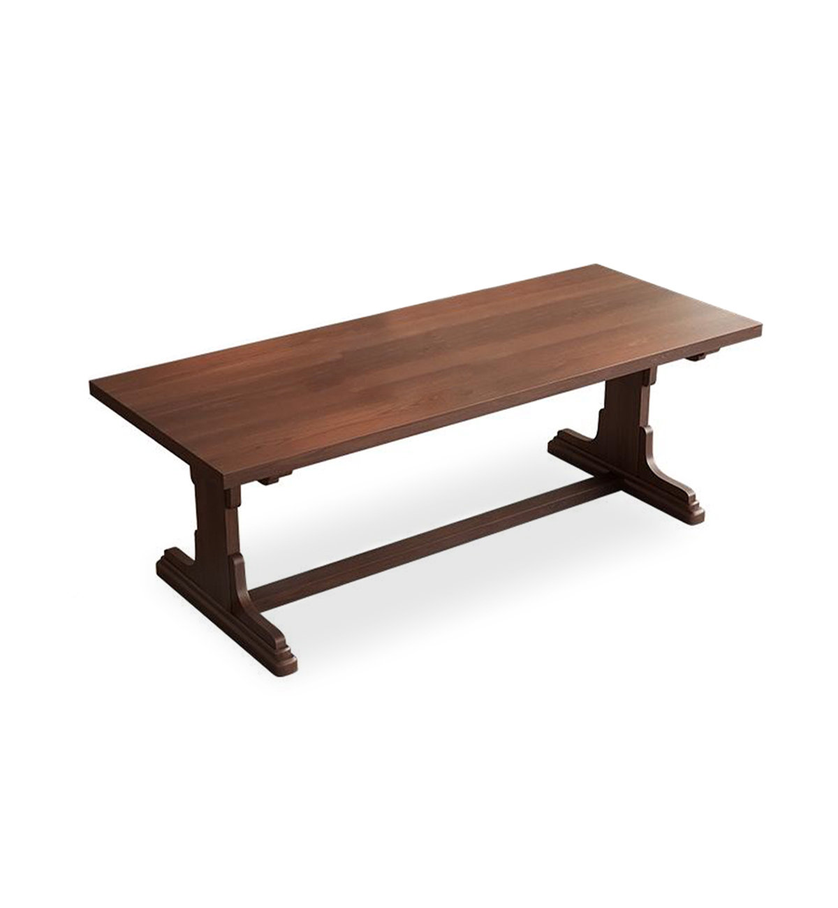 Stella Trek Rectangular Solid Wood Dining Table in French Medieval ...