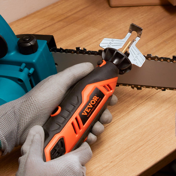 VEVOR Electric Chainsaw Sharpener Kit, 35000RPM Electric Handheld Saw ...
