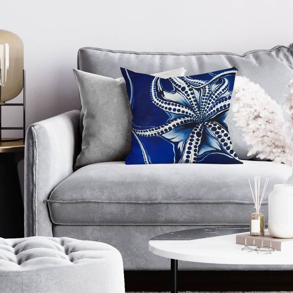 Begin Edition International Inc. Octopus Tentacle Square Throw Pillow ...