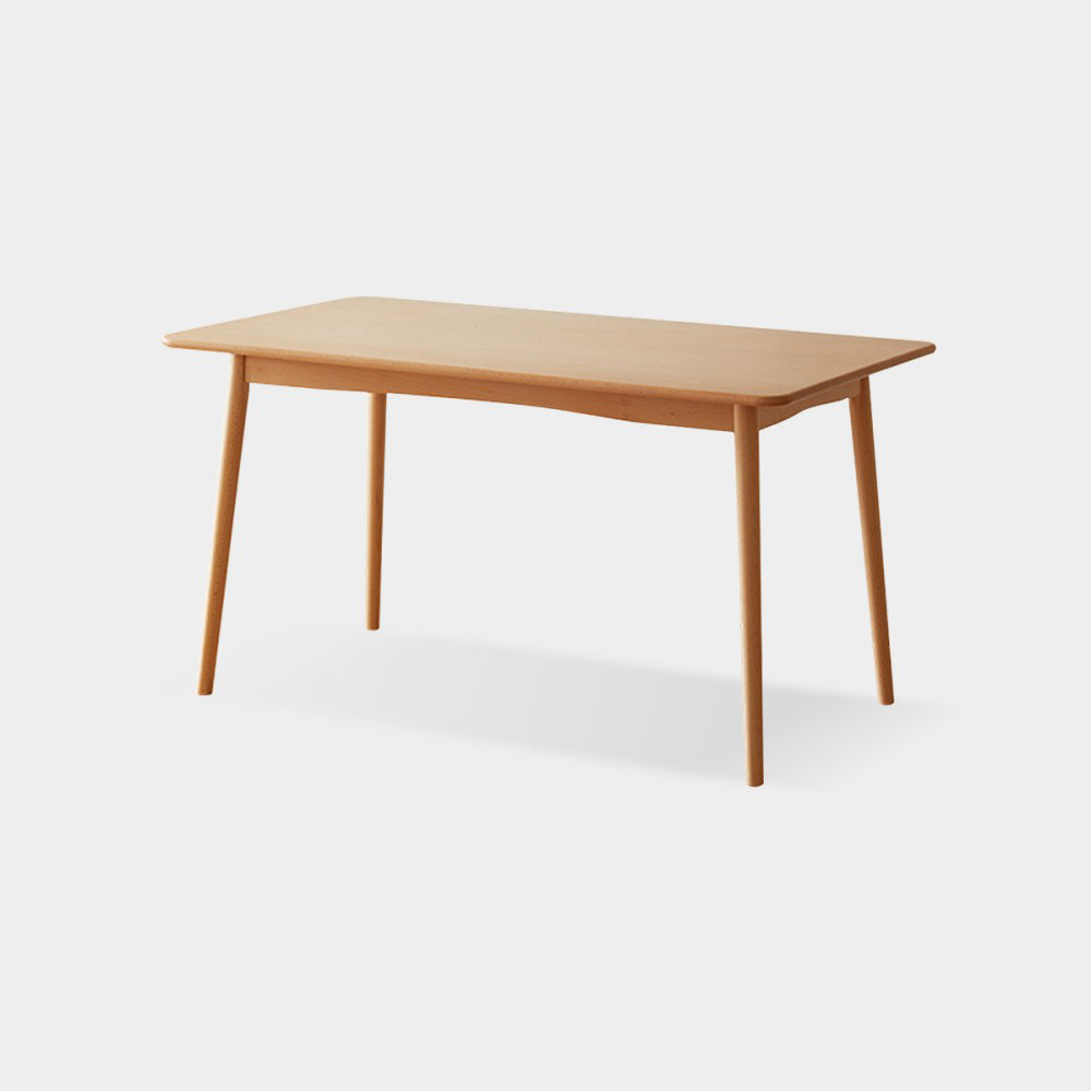 Corrigan Studio® Brown Rectangular Solid Wood Dining Table | Wayfair