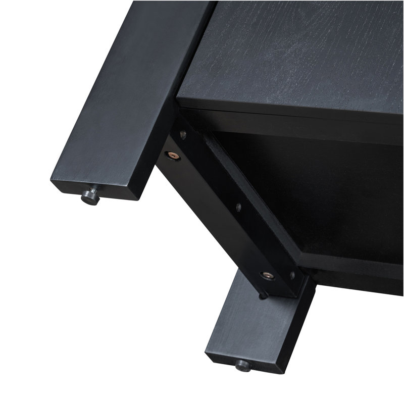 Hokku Designs Retro 59" Wide Rectangular Buffet Table | Wayfair