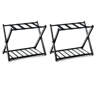 Costway Folding Metal Luggage Rack & Reviews | Wayfair