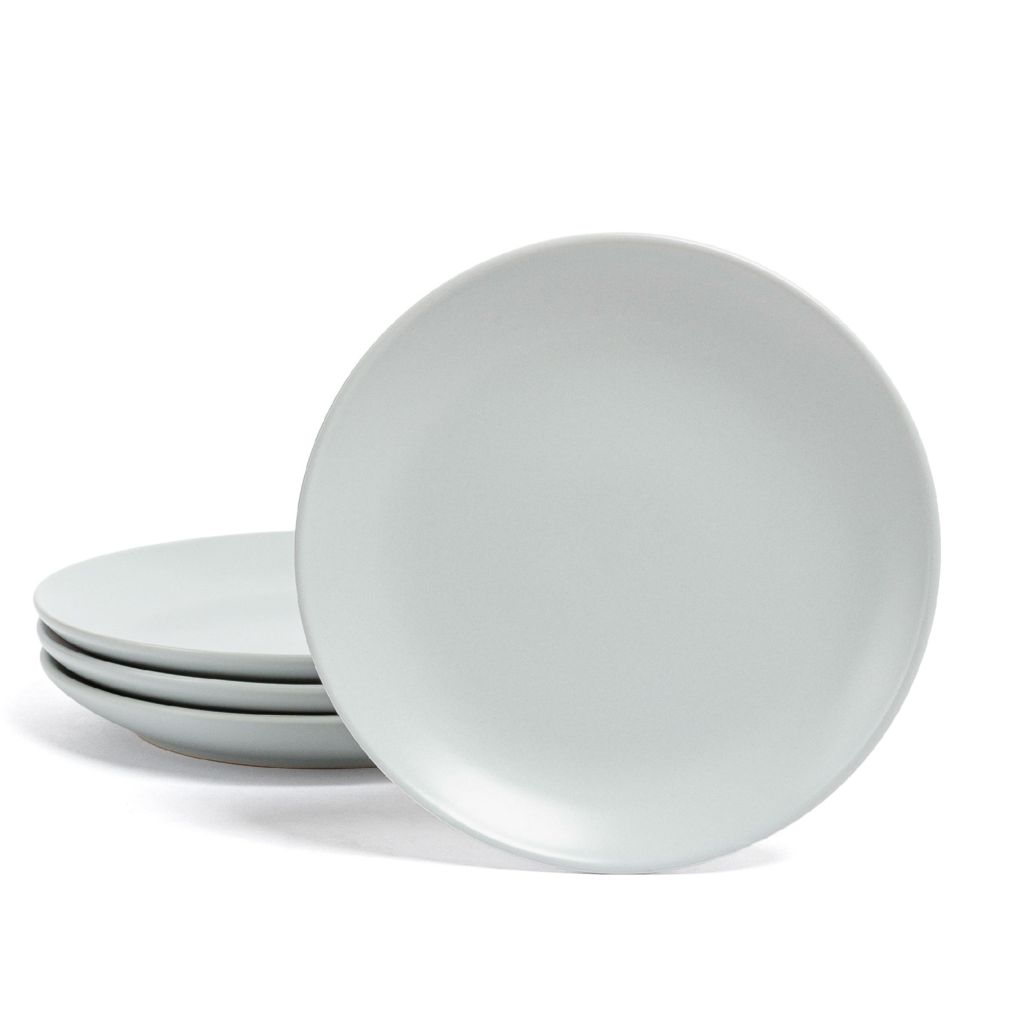 over&back Coupe 6.3" Semi Hand-Finished Stoneware Appetizer Plates ...