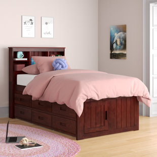 Red Wood Beds You'll Love | Wayfair
