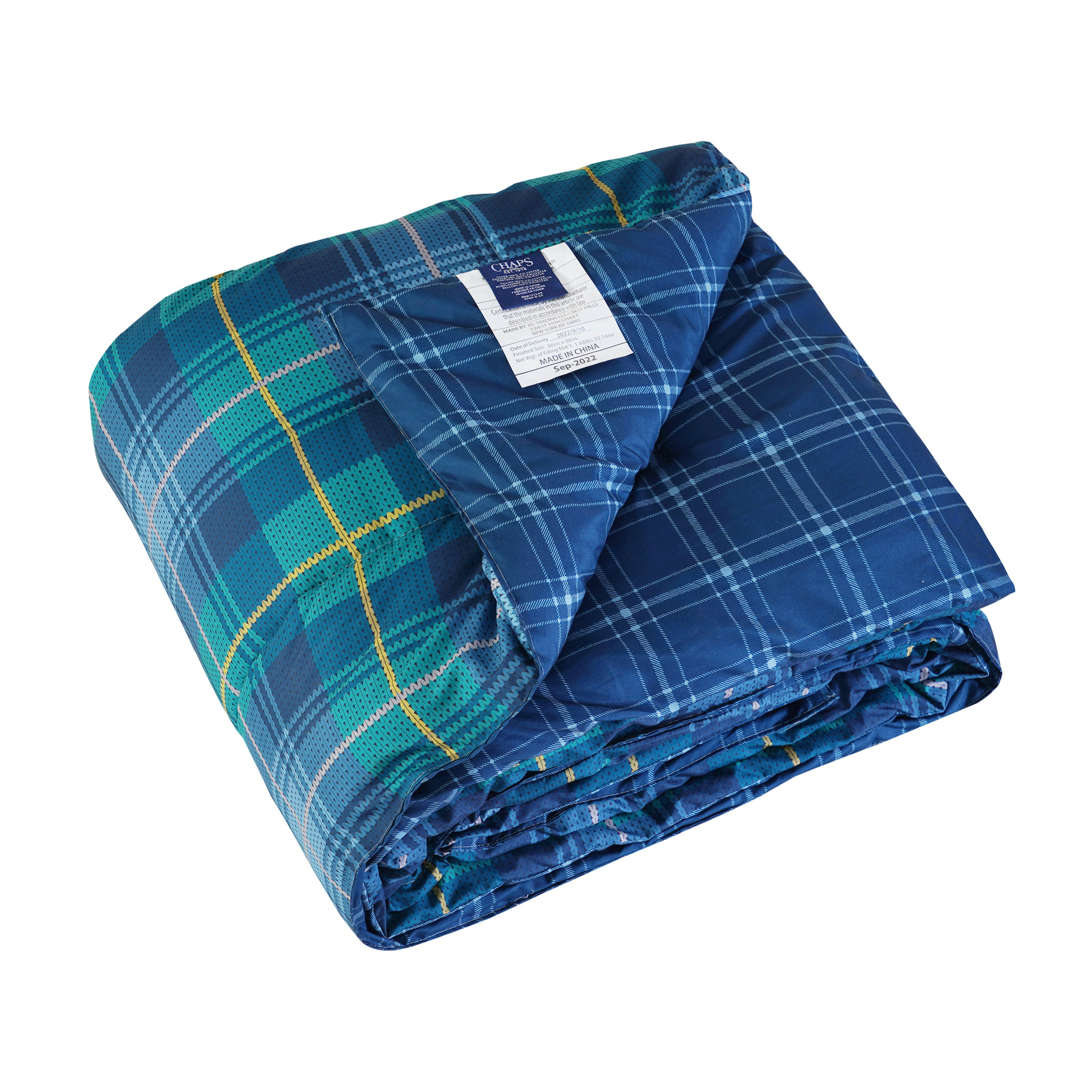 Chaps Boys Comforter Set 2-Piece Reversible Microfiber Kids Comforter ...