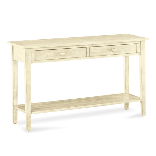 White Wood Console Tables You'll Love | Wayfair