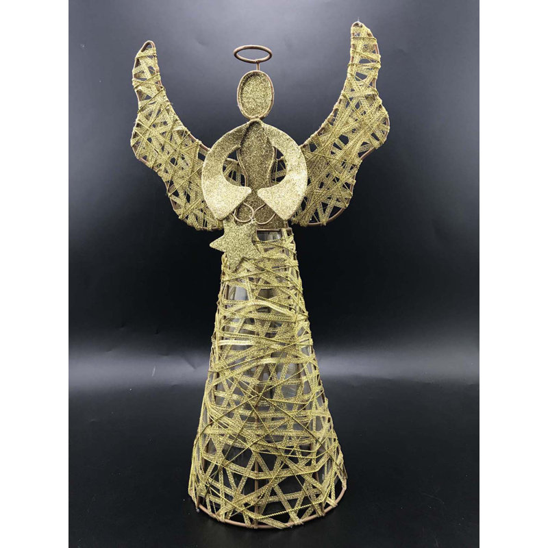 The Holiday Aisle® Metal Christmas Tree Topper & Reviews | Wayfair