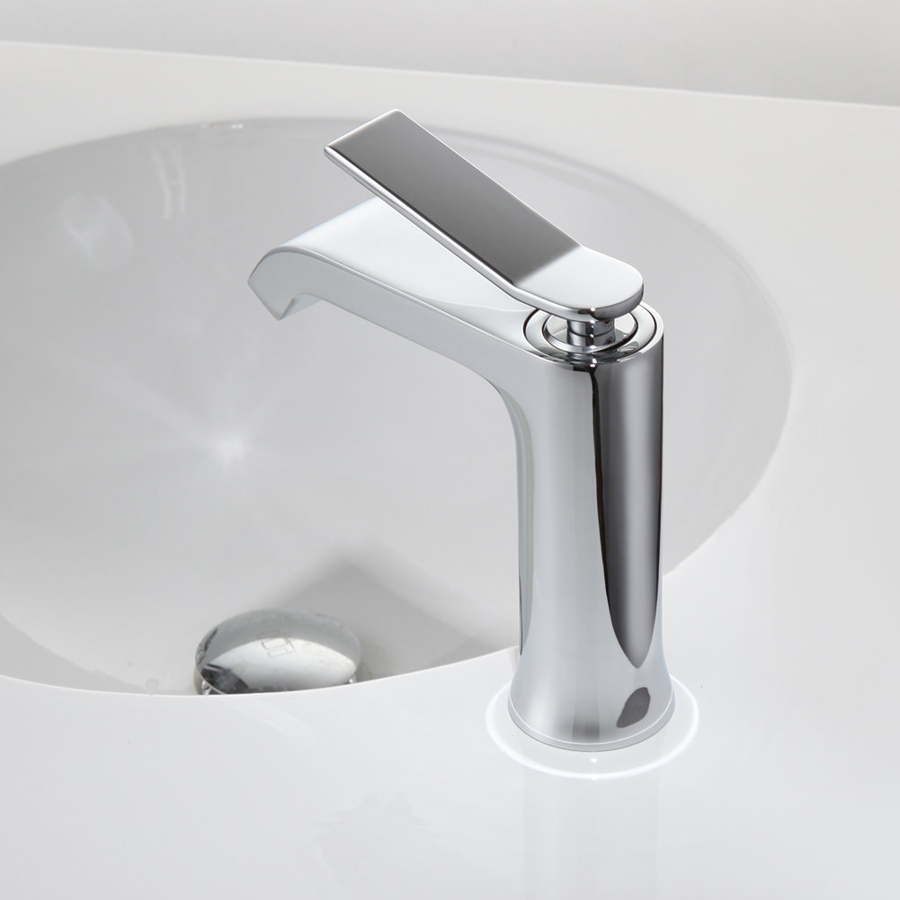 POP Sanitaryware Single Hole Bathroom Faucet & Reviews | Wayfair