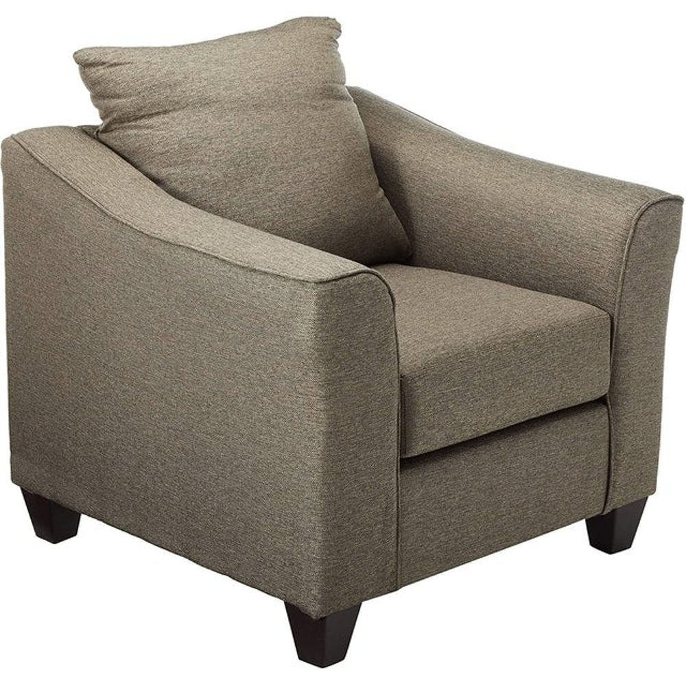 Hokku Designs Salizar Flared Arm Chair Gray | Wayfair