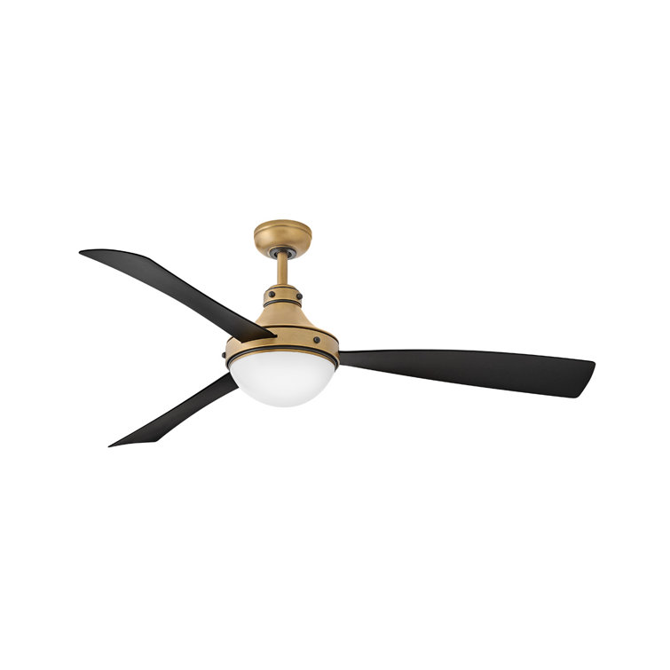 Cascade 62'' 3 Blade Ceiling Fan with LED Light Kit | Birch Lane